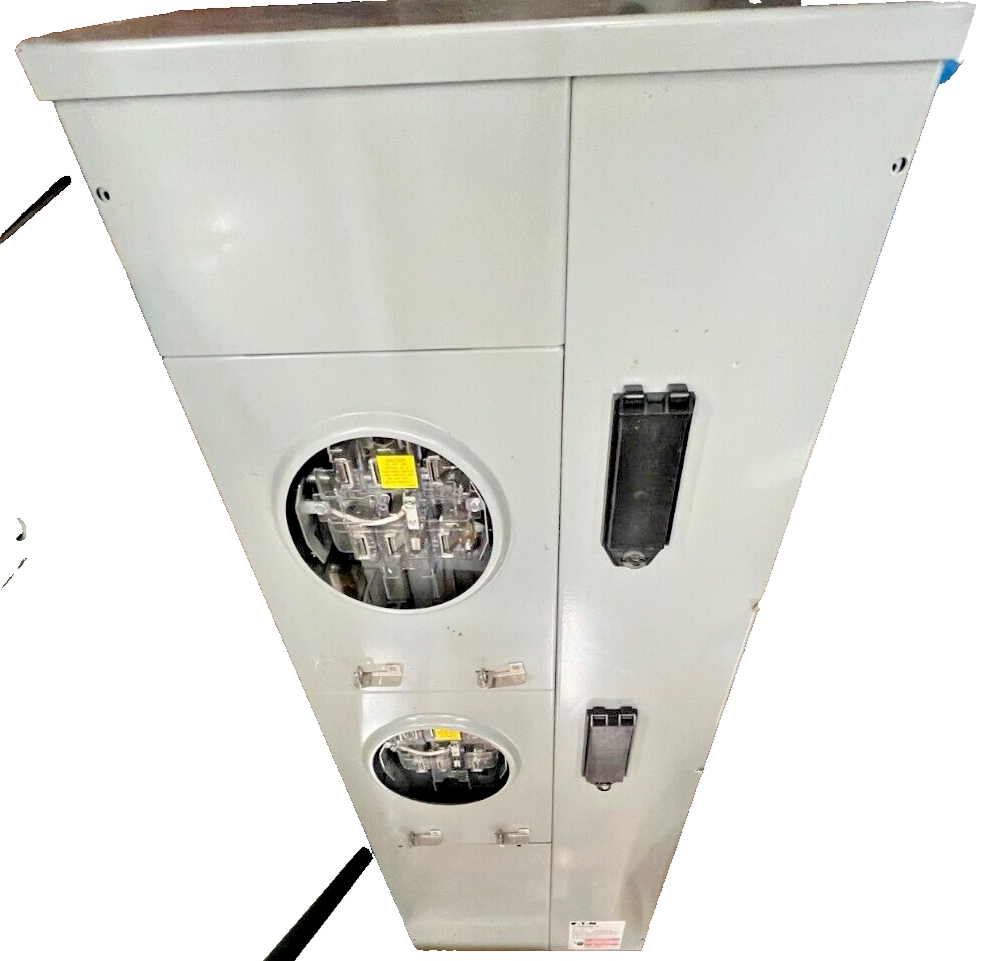 EATON 37MM220R12 Commercial Meter Stack 2-Gang 225A 208Y/120V | eBay