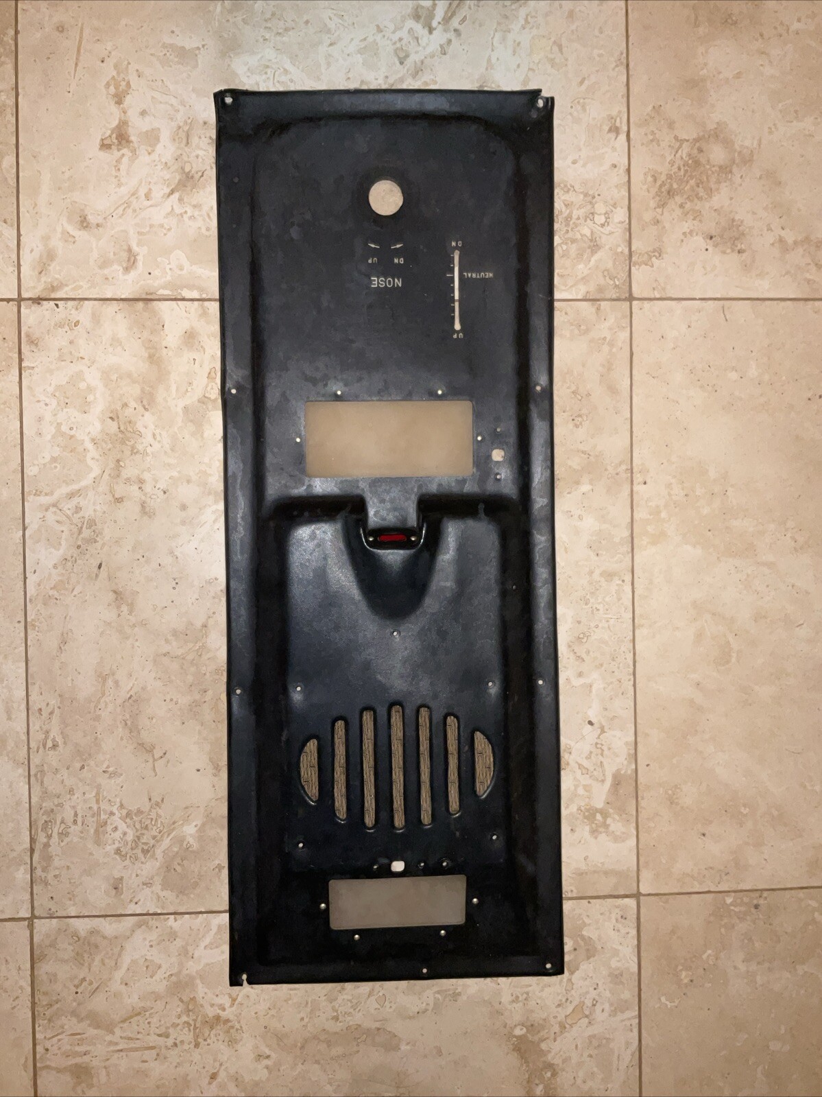 Piper PA-24-250 Comanche Cabin Overhead Light And Speaker Panel 21309 ...