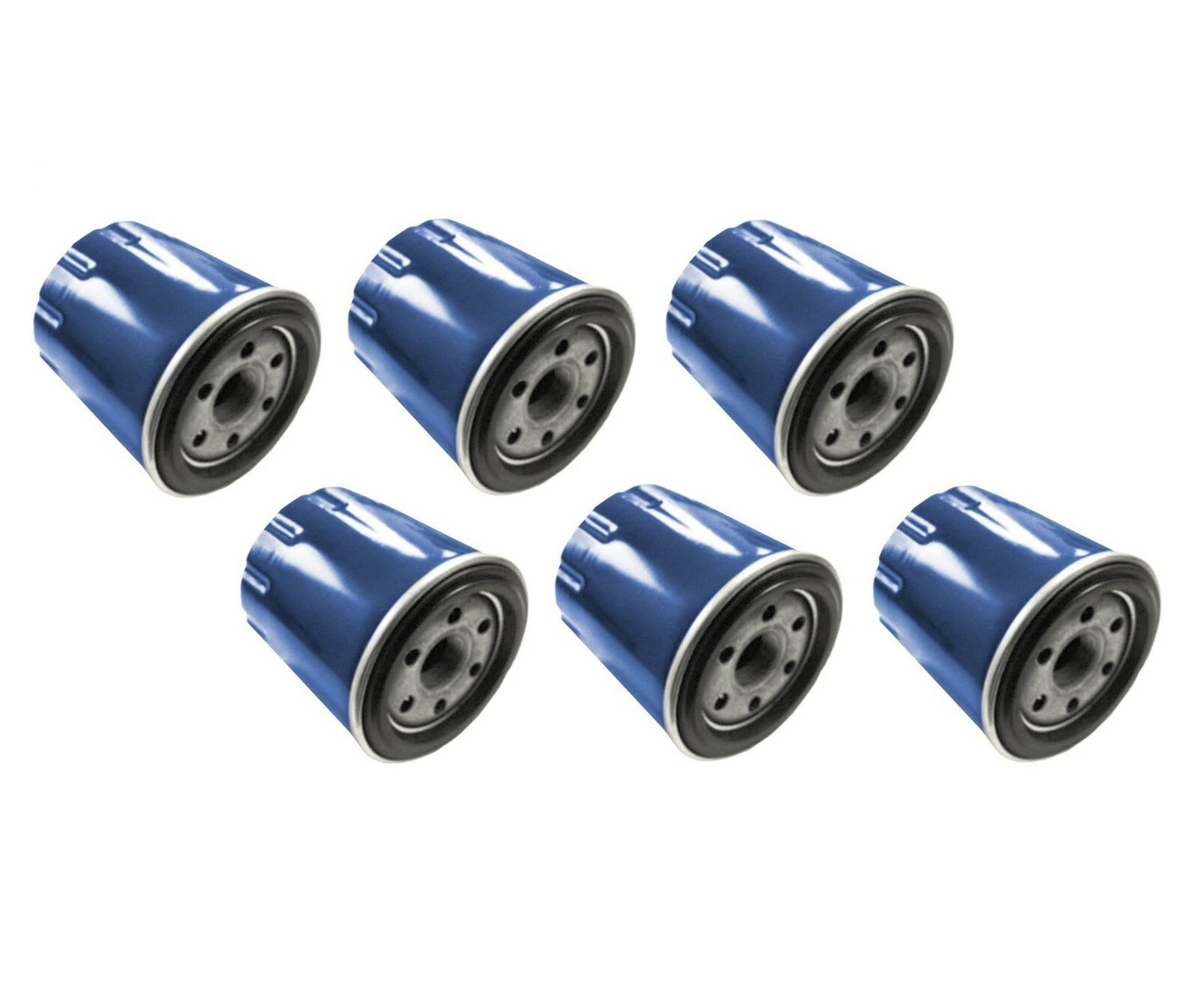 Set of 6 Oil Filters Cleaners FITS Honda GX620 20 HP V Twin Gas Engines ...