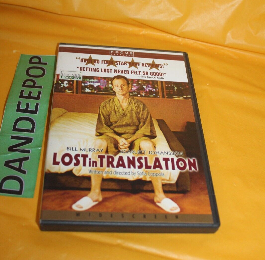 Lost in Translation (DVD, 2004, Widescreen) Movie Bill Murray ...