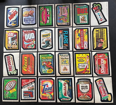 1975 Topps Wacky Packages Original Series 12 Stickers YOUR CHOICE | eBay
