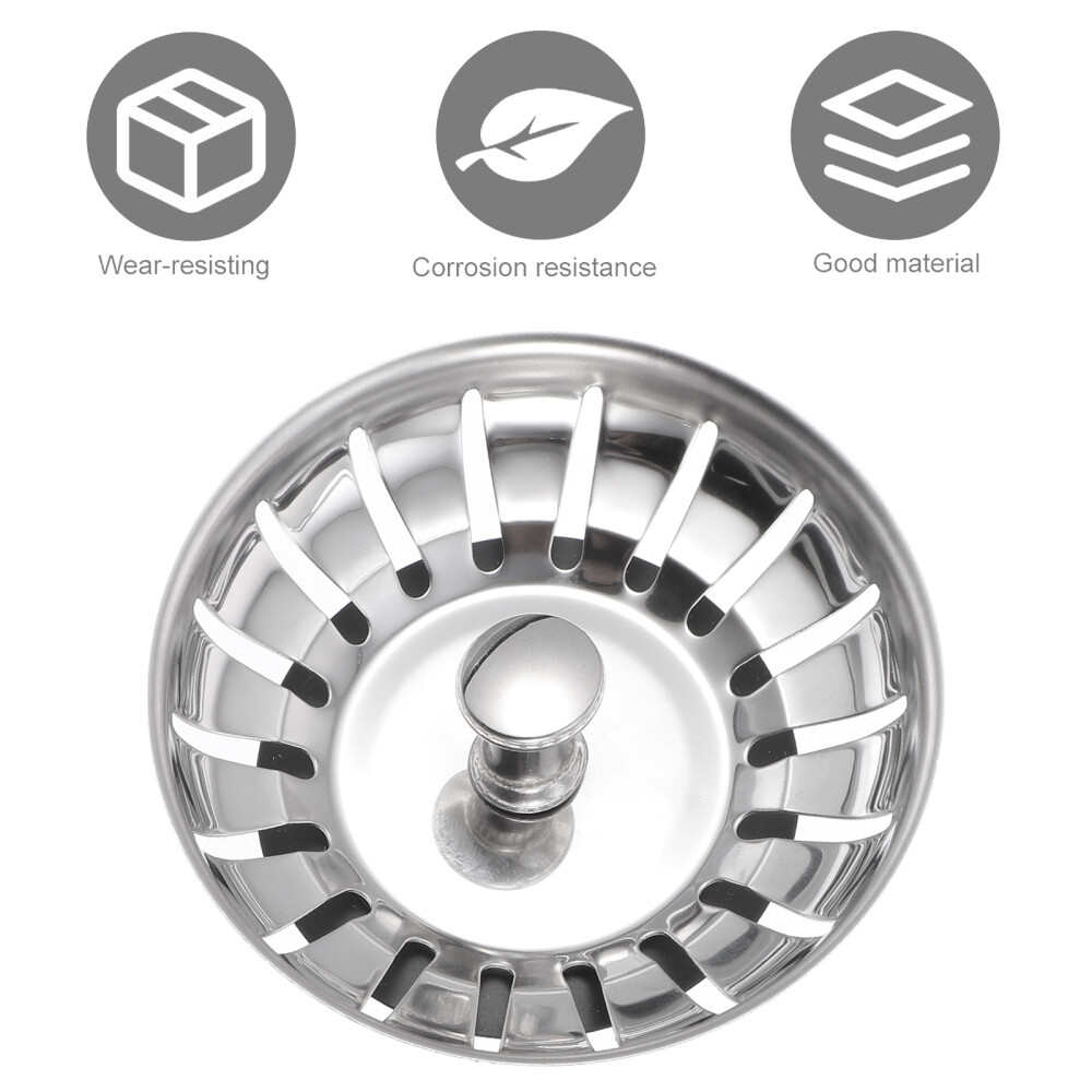 Sink Strainer Basket Drain Basket Sink Floor Drain Sink Sealing Caps | eBay