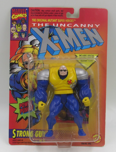Marvel The Uncanny X-Men Strong Guy Action Figure Toy Biz 1993 ...