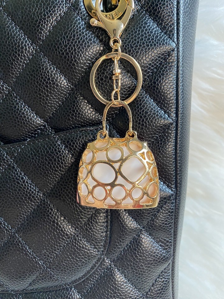 Mini Handbag Bag Charm Keychain Keyring Handbag Red Pink Gold New ...