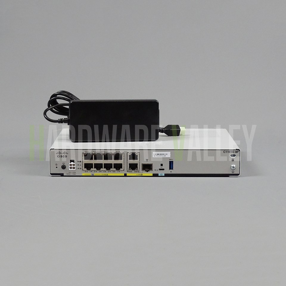 CISCO C1161X-8P ISR 1100 8P Dual 8GB GE SFP Higher Perf Router | eBay
