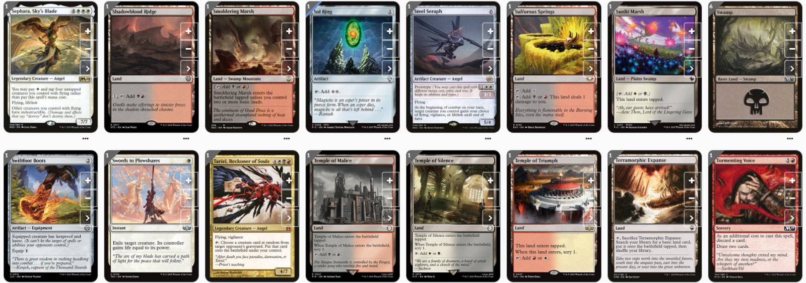 Kaalia of the Vast ANGELS DEMONS DRAGONS Magic MTG Custom Commander ...