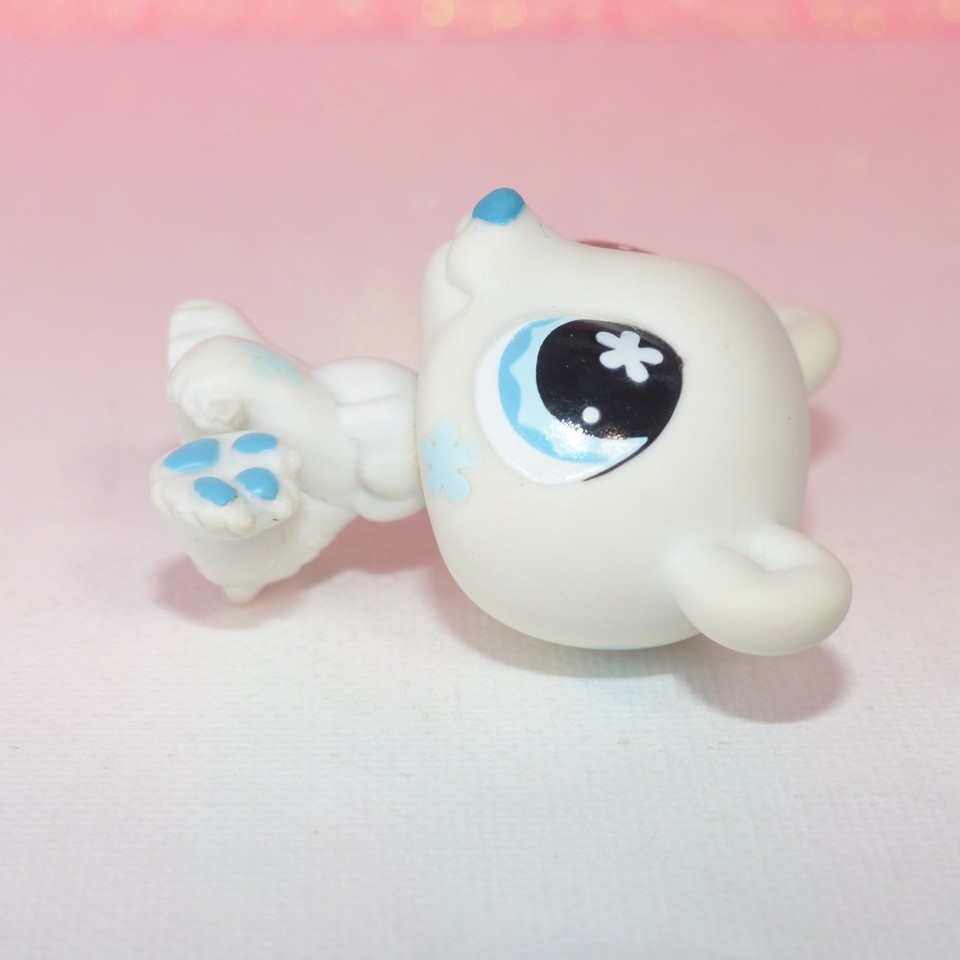authentic littlest LPS petshop LPS 647 ours polaire polar bear pet shop ...
