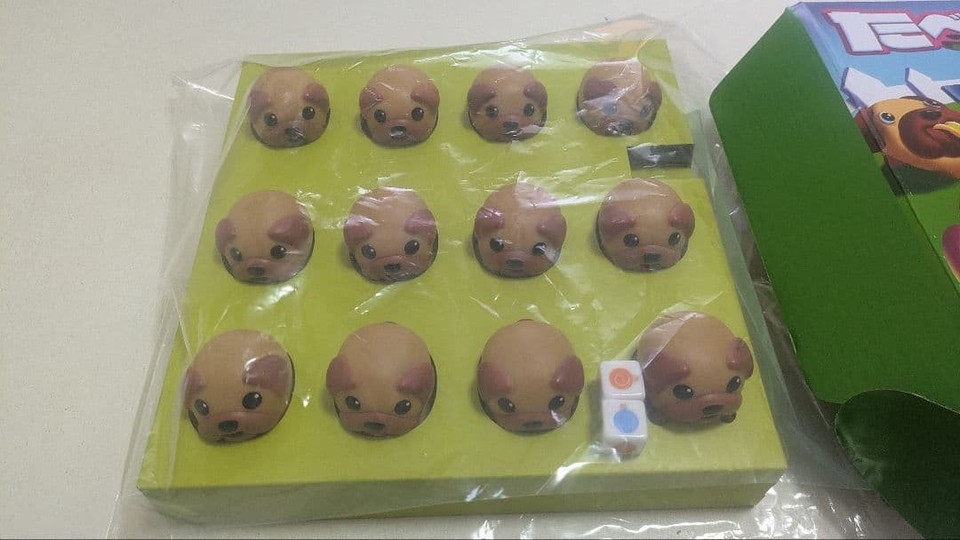 Dog Face Token Board Game Tabeta DBoard for Kids, Fun Family Game, Used ...