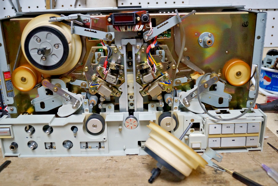 Serviced/Recapped/New Belts Akai GX77.READ And See Pictures Of Work | eBay