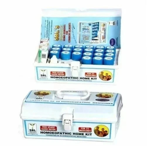 SBL Homeopathy Home Kit Consisting of 25 Homoeopathic Medicine Free ...