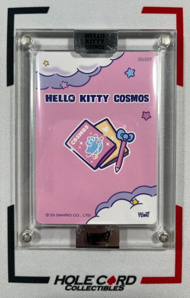 HANGYODON 2025 Hitcard Sanrio Hello Kitty Cosmos #SR-007 Foil SP Sealed ...