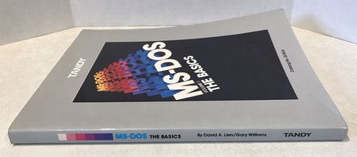 Vintage Tandy MS-DOS The Basics Volume 1 by David A Lien Paperback Book ...