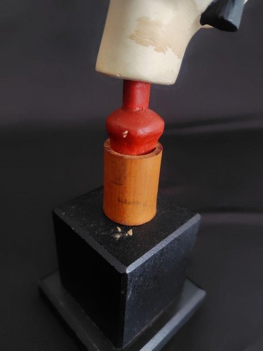 Japanese Bunraku Puppet Kashira Kabuki Kumadori Joruri Ningyo | eBay