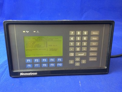 Operator Interface Panels - Nematron Operator