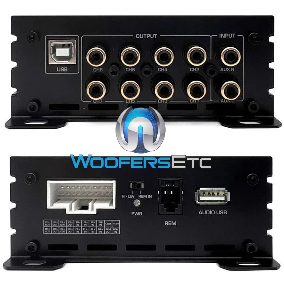 ZAPCO HB-48-ADSP CAR 8-CHANNEL DSP 31 BANDS EQ BLUETOOTH 4-CHANNEL ...