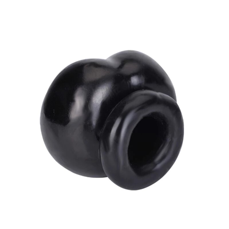 Silicone Penis Bag Ring Ball Stretcher Scrotum Pouch Testicle Squeeze ...