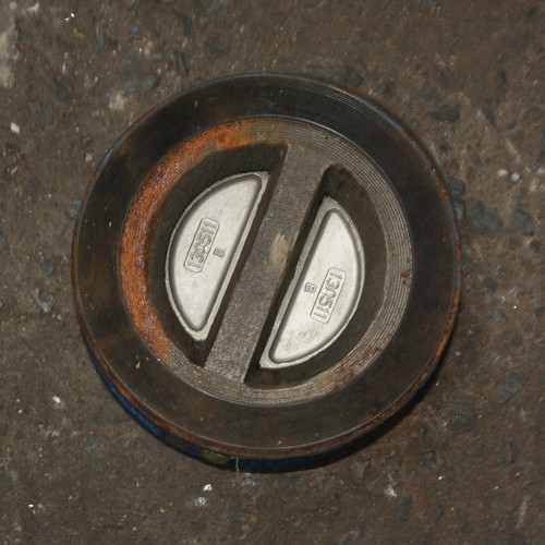 Dura DDCV-1161 100mm DN00 4" inch wafer CARBON STEEL SS 2x Disc Check ...