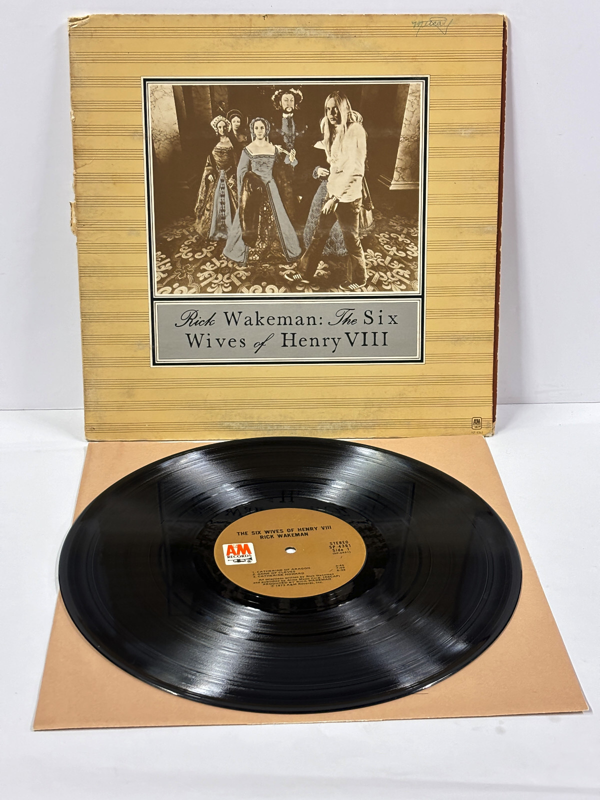 Rick Wakeman - The Six Wives of Henry VIII - 1973 A&M Records SP 4361 ...
