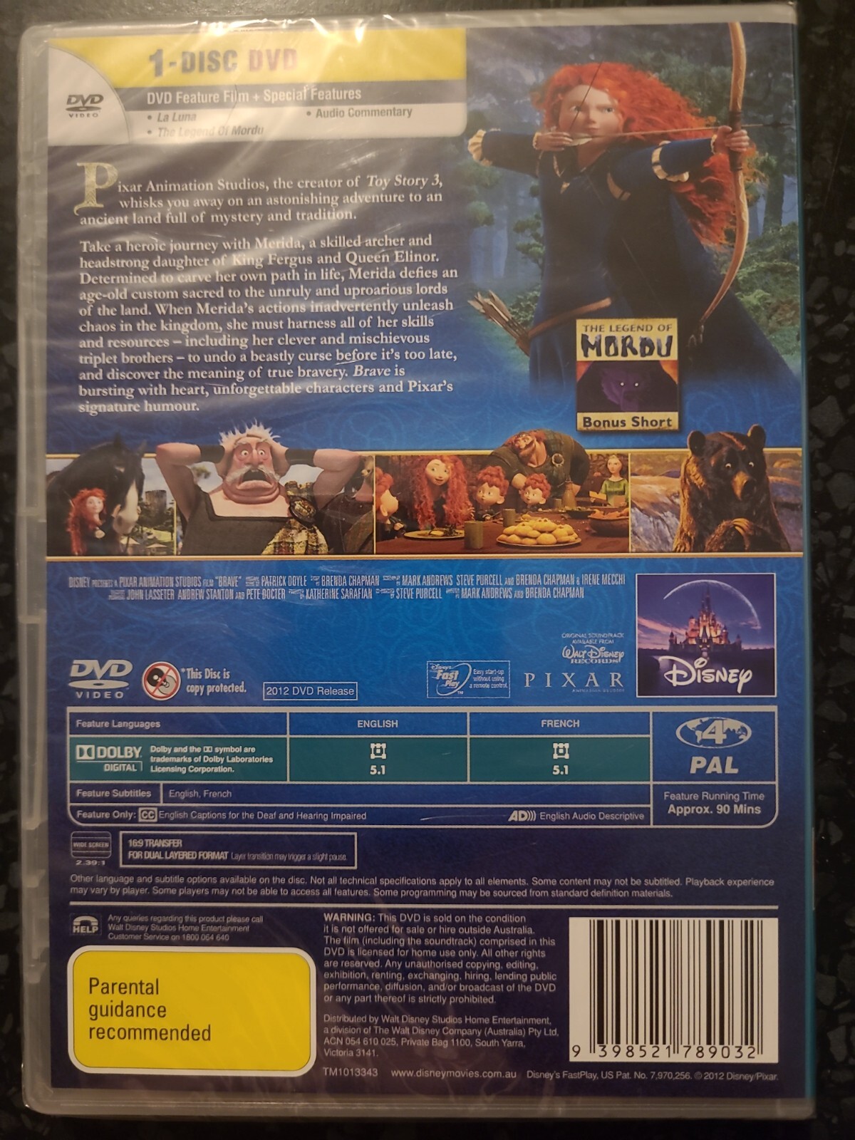 Brave (DVD, 2012) for sale online | eBay