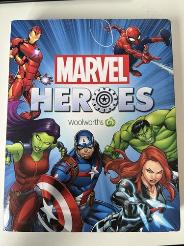 Woolworths Marvel Heroes Collectable Disks Full Set and Case, Like New ...
