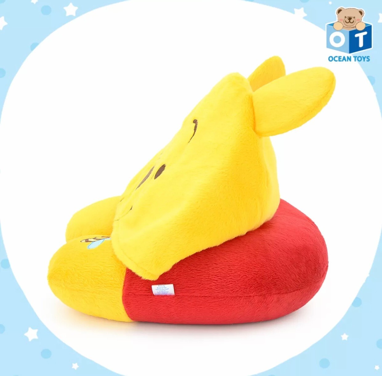 12" 1 DISNEY WINNIE the POOH POOH Travel Neck Rest Pillow Cushion Doll ...