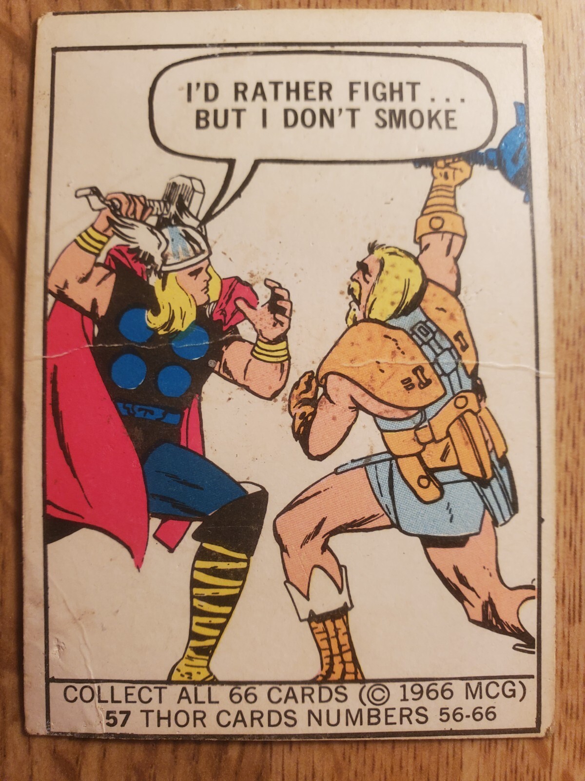 🔥 Marvel Super Hero Trading Cards 50, 56, 57, 58, 59, 60, 61 Thor 1966 ...