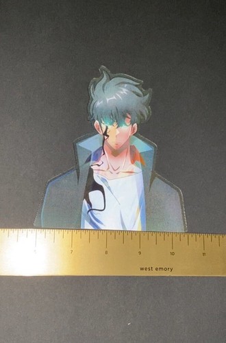Solo Leveling Sung Jinwoo 3D Lenticular Anime Motion Car Sticker Decal ...
