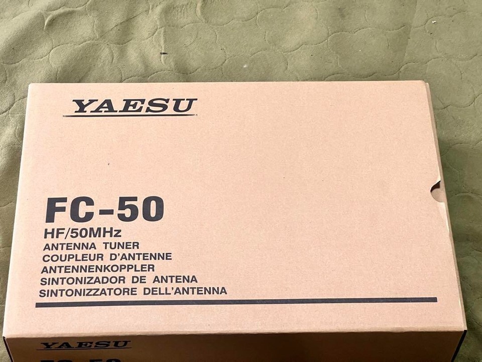 Yaesu FC-50 Automatic Antenna Tuner For FT-891 / 857 / 897 / 847 / 100 ...