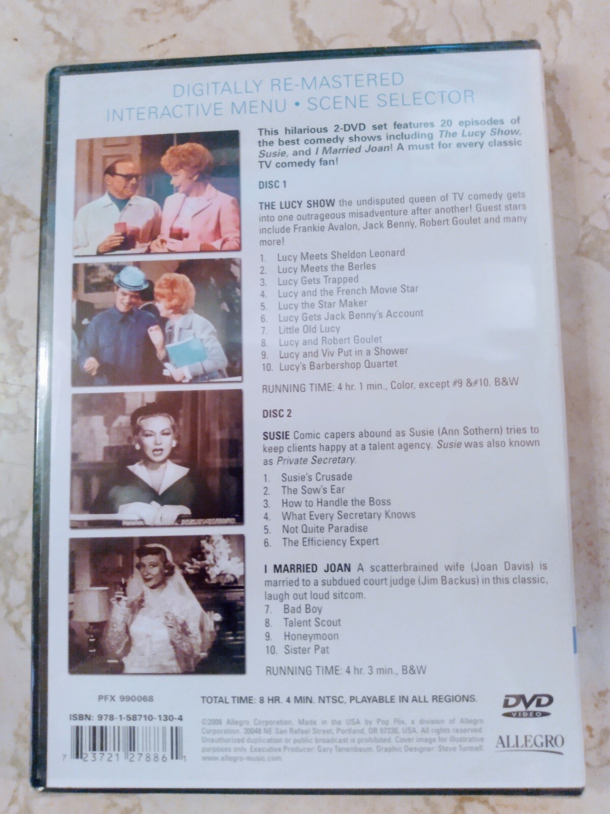 Best Of TV Comedy Collection Volume 1 Starring Lucille Ball Ann ...