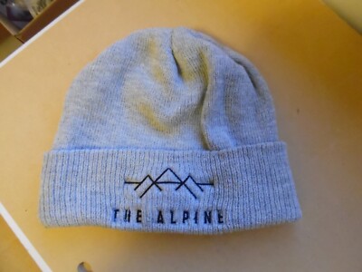 The Alpine Winter Hat Grey Cold Weather Hat The Alpine Grand Rapids | eBay