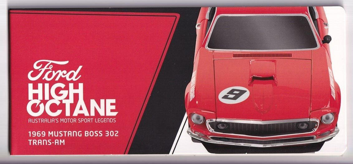 AUSTRALIAN: 2018 50 CENT 1969 FORD MUSTANG BOSS 302 COLOURED COIN ON ...