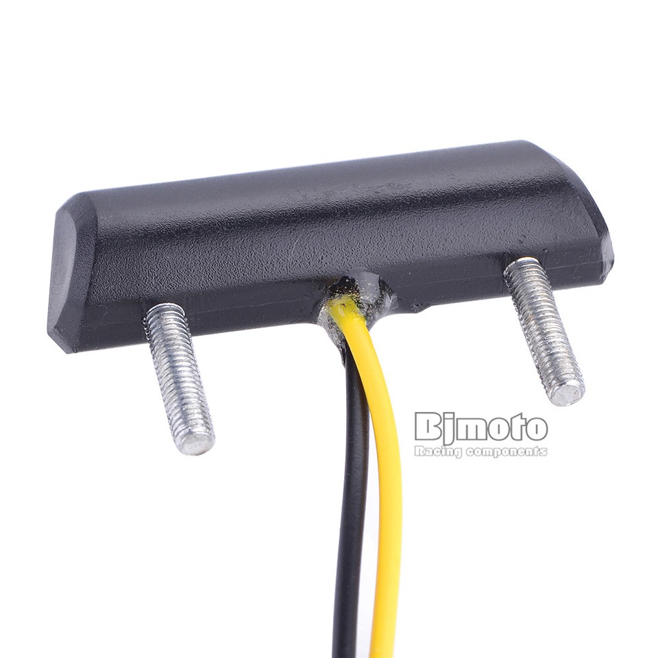 12V Universal Rear Motorcycle License Plate Light LED Number Plate ...