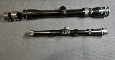 2 SCOPES - USED - (TASCO MAG 22 3-9X32 RIFLESCOPE) &&& (TASCO 4x15MM ...