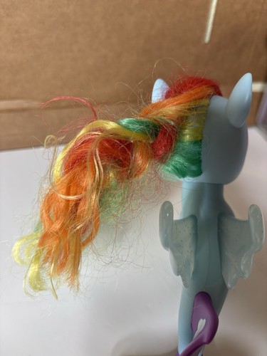 My Little Pony Rainbow Dash Seapony Blue Figure Hasbro - Adjustable ...