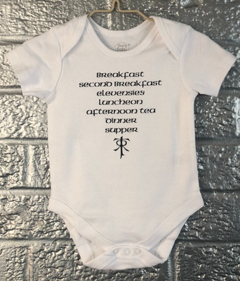 Lord of the rings inspired baby vest, Fantasy baby clothes, Hobbit ...