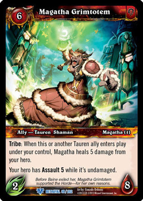 WOW WARCRAFT TCG BETRAYAL OF THE GUARDIAN : MAGATHA GRIMTOTEM X 4 | eBay