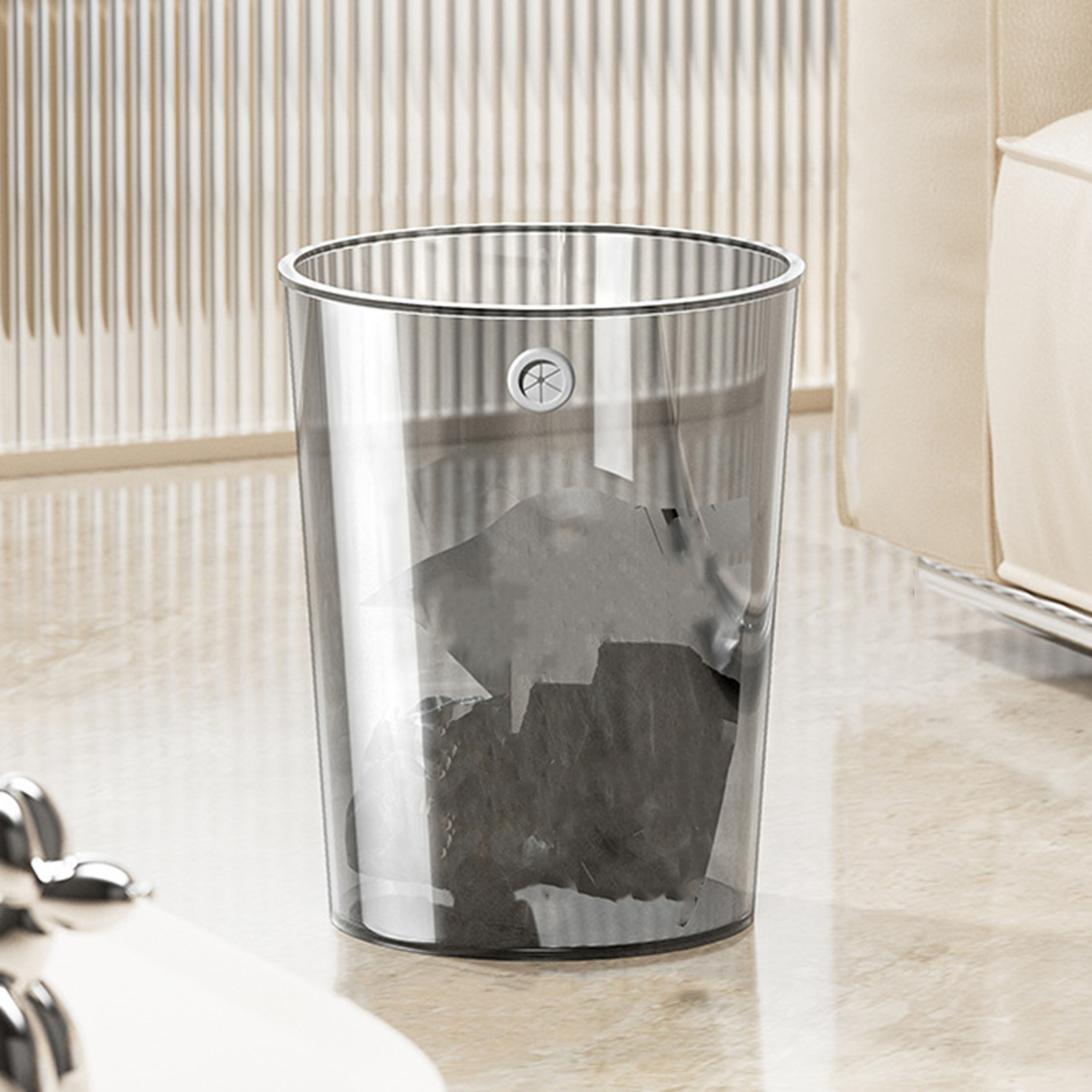 Waste Bin Garbage Sturdy Lightweight Trash Cans for Home or Office ...