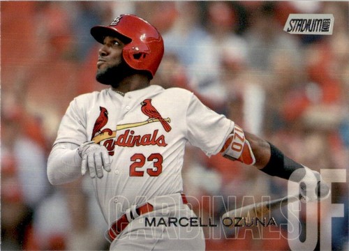 2018 Topps Stadium Club Marcell Ozuna St. Louis Cardinals #25 MLB ...