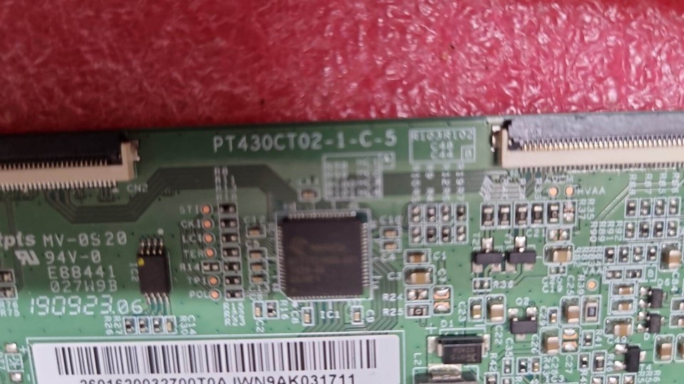 TCON LVDS BOARD FOR 43LL3A63DB LT-43C700 MD31843UK 43AO9FHD TV ...