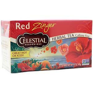 Celestial Seasonings Herbal Tea Red Zinger 20 pckts | eBay