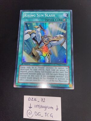 Yugioh - Riding Sun Slash *SUPER RARE* 1st EDITION* DRLG-EN051 * | eBay Australia