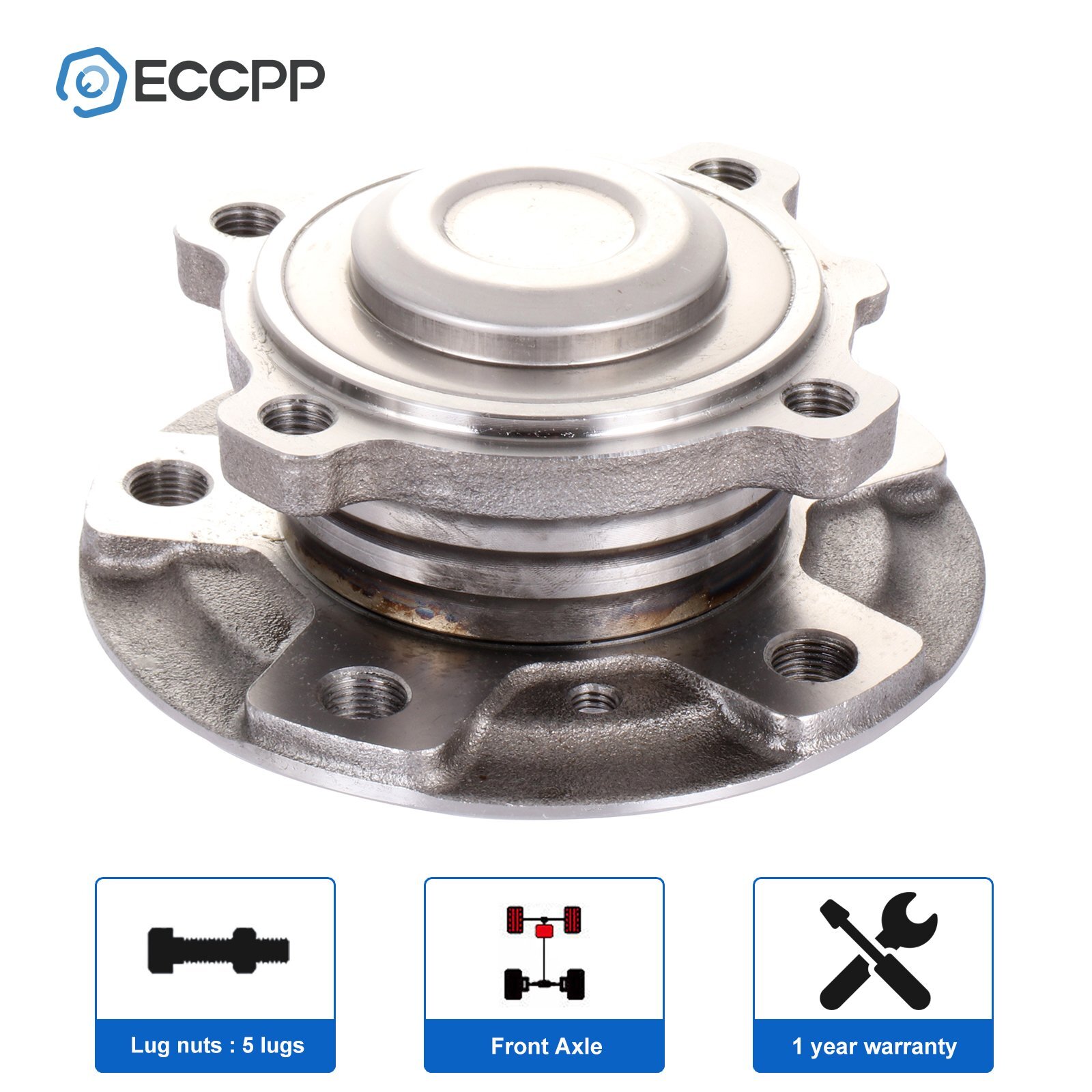 2 Front Wheel Bearing Hub Assembly For Bmw 228I 320I 428I 435I 340I ...
