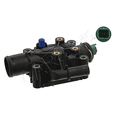 Thermostat Housing Plastic FEBI For PEUGEOT CITROEN 1007 206 Cc Saloon ...