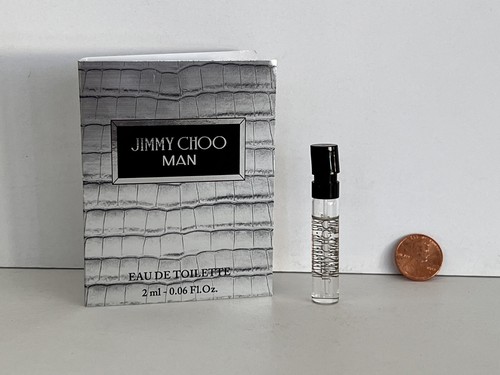 4 Jimmy Choo Eau Toilette Fragrance Cologne Men's .06 oz 2ml SAMPLE ...