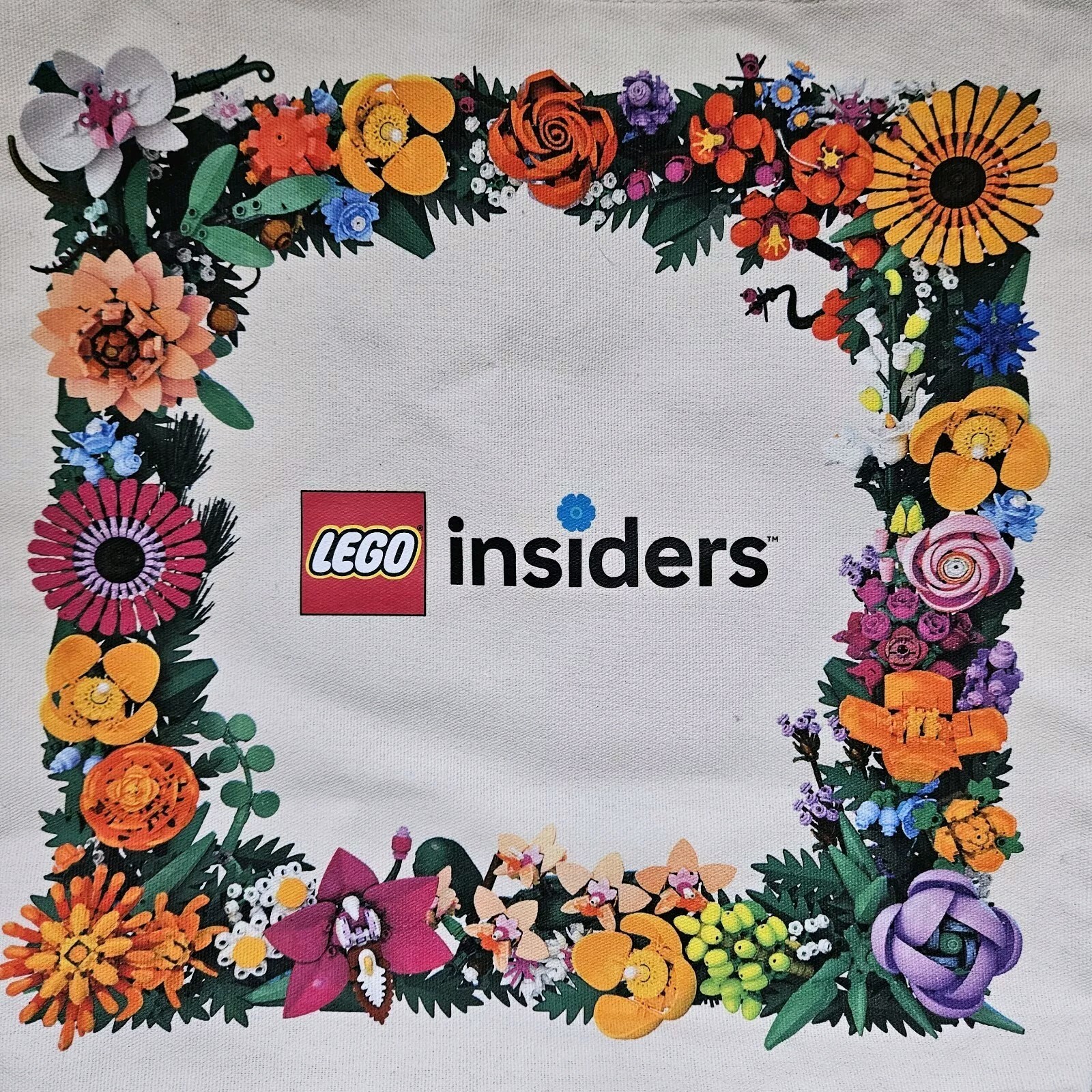LEGO Botanical Garden EXCLUSIVE Pop-Up Promo Lot Tote Bag wrapping ...