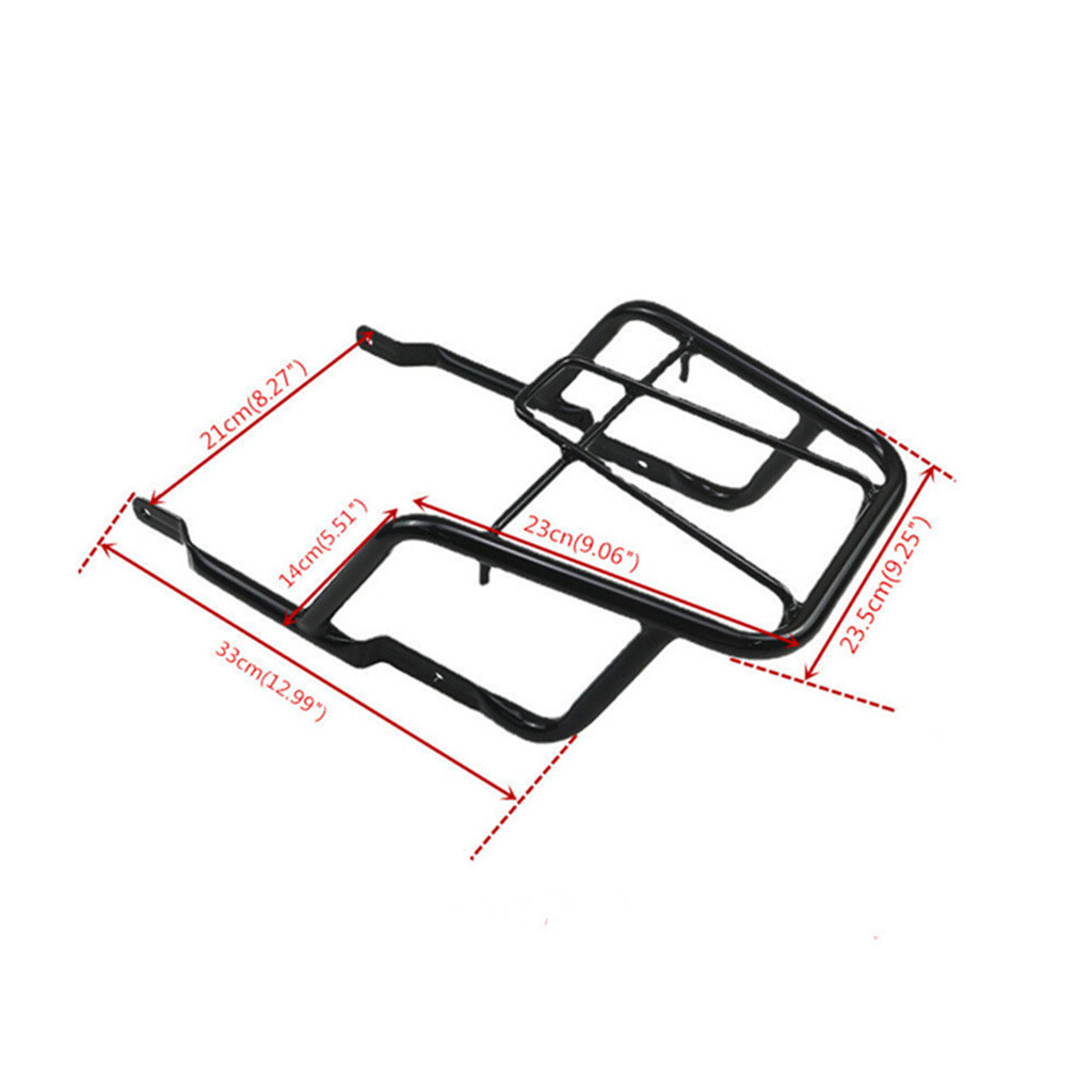 Luggage Rack Back Cargo Carrier for Yamaha XT225 Serow 225 1986-2007 ...