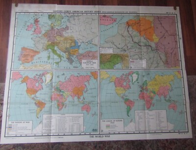 1900-Now - Vintage Classroom Map