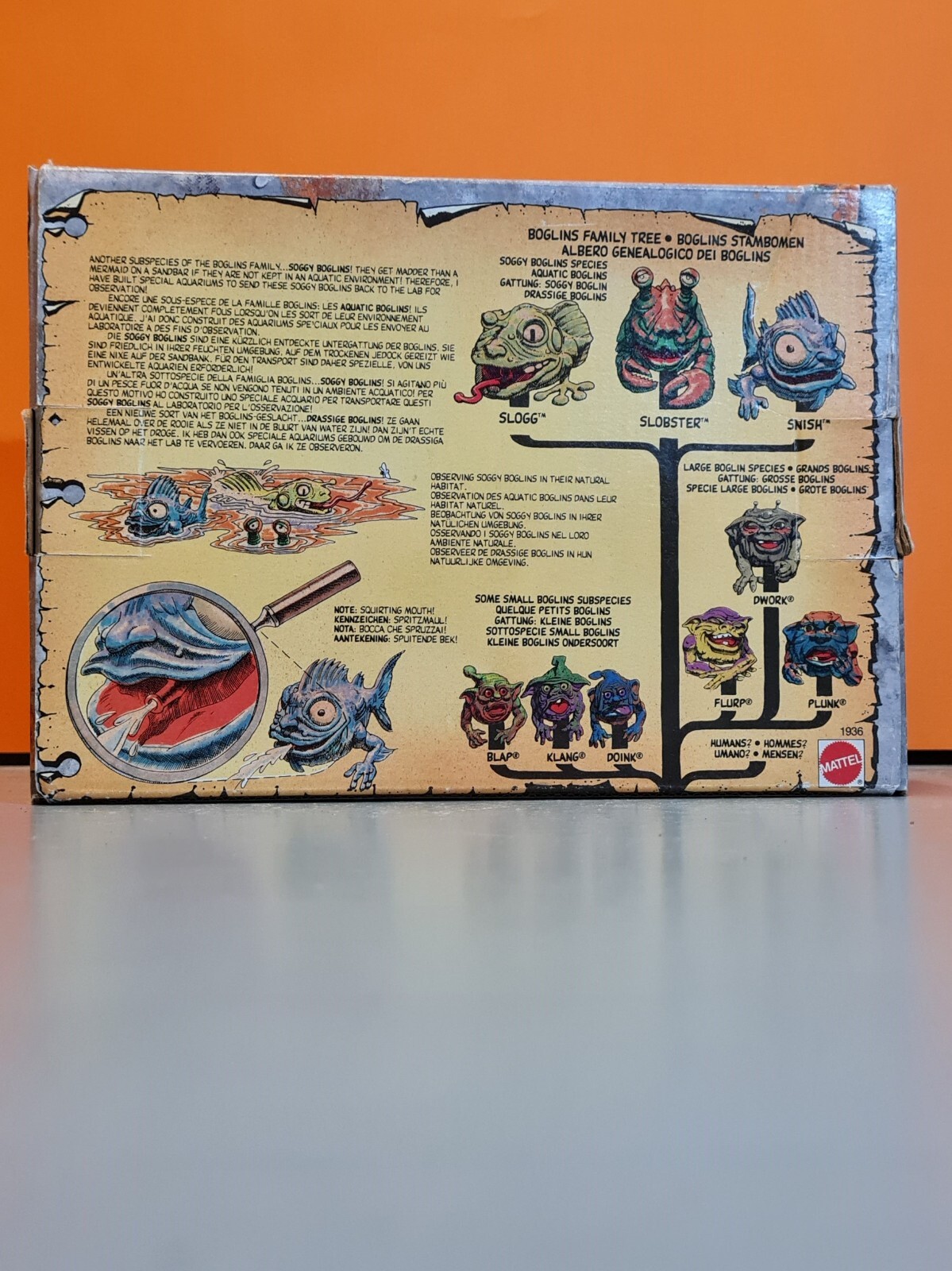 Soggy Boglins- Snish, in box. Rare! | eBay UK