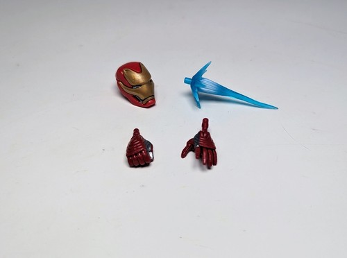 Marvel Legends Iron Man Parts Lot, Helmet, Hands, Blast Effect Pre ...
