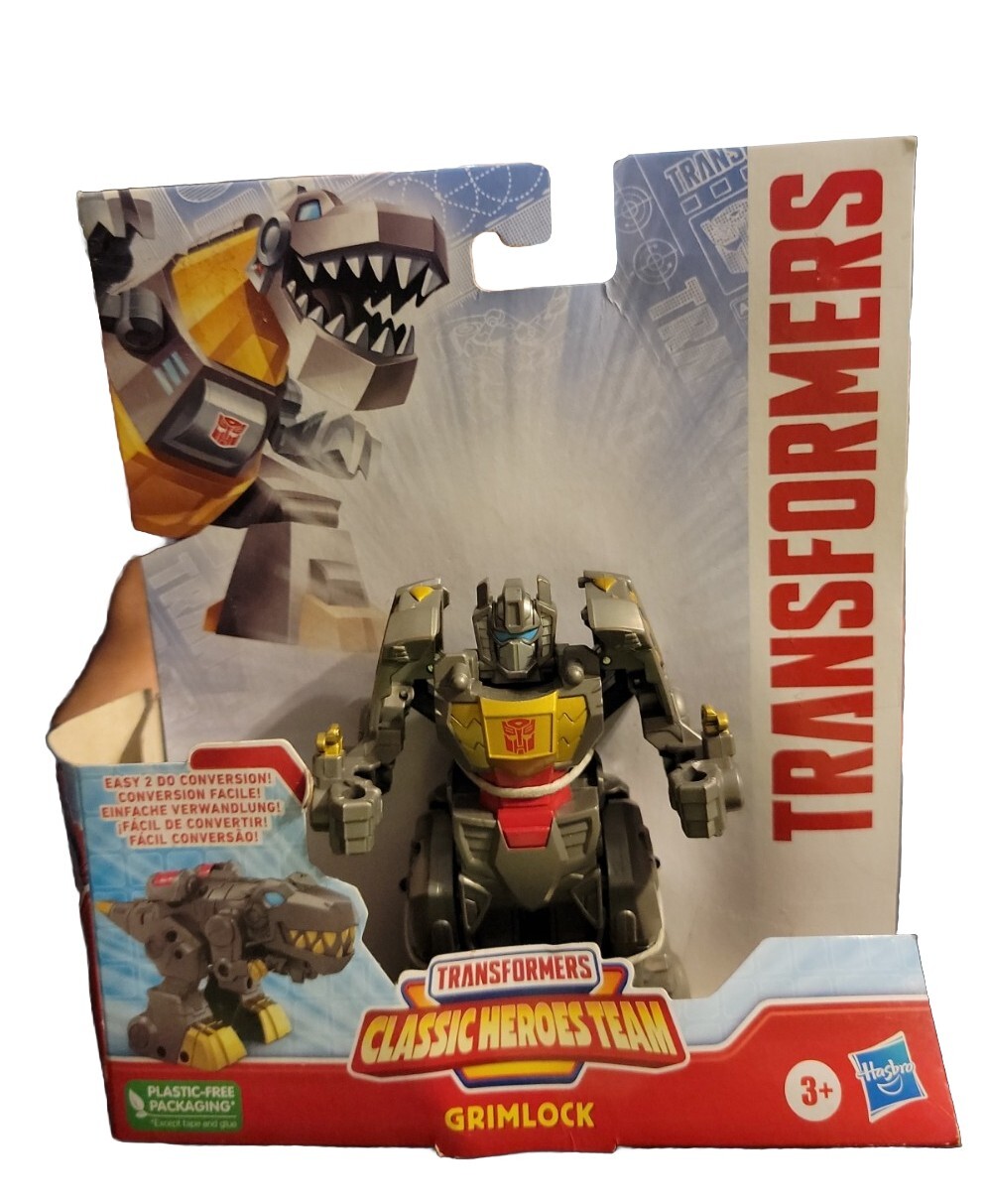 Transformers Classic Heroes Grimlock Team Rescue Bots Dinobots Hasbro ...
